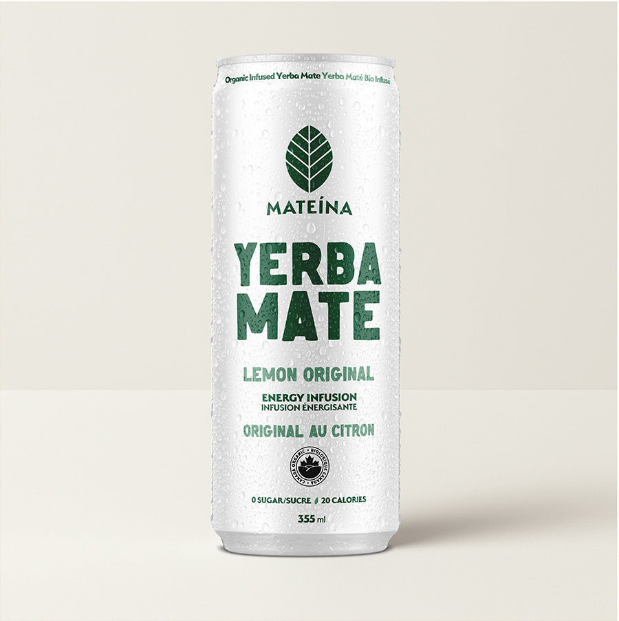 Lemon Original | Zero Sugar Yerba Mate Drink – Mateina